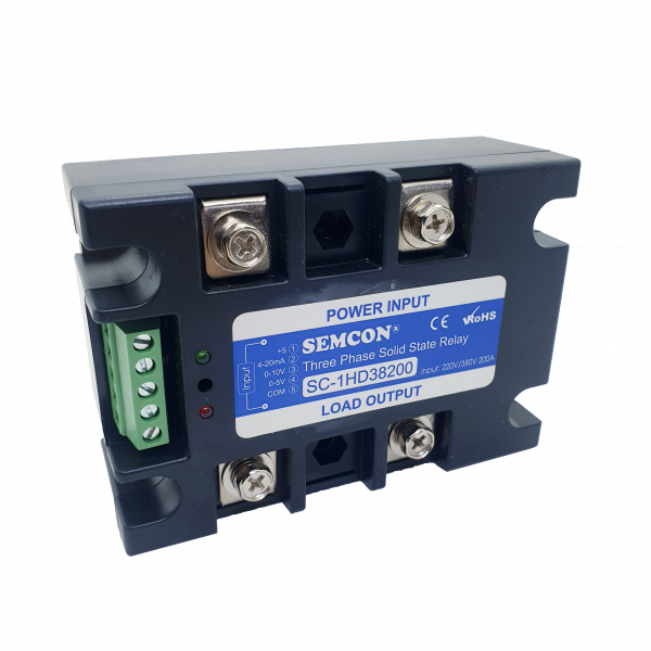 SC-1HD38200 Bộ Điều Khiển Công Suất 1 Pha 200A | SCR 1 pha - Semcon.com.vn